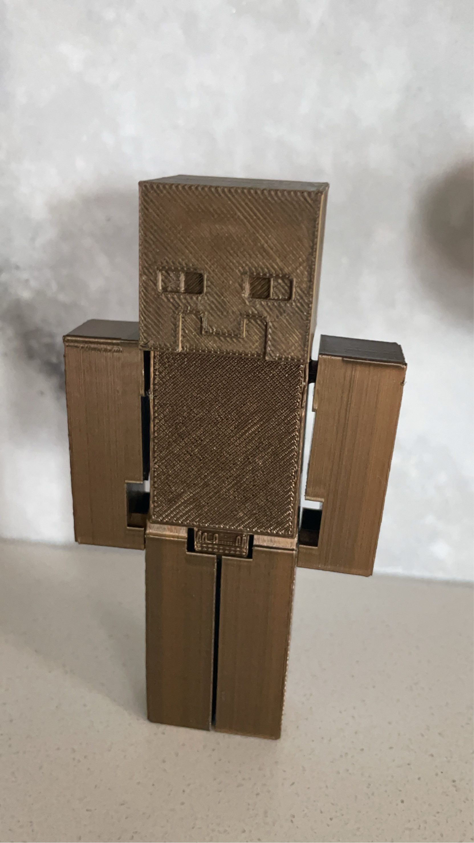 lol he’s awesome. Printing armor currently. Gonna huck him at a toddler ...