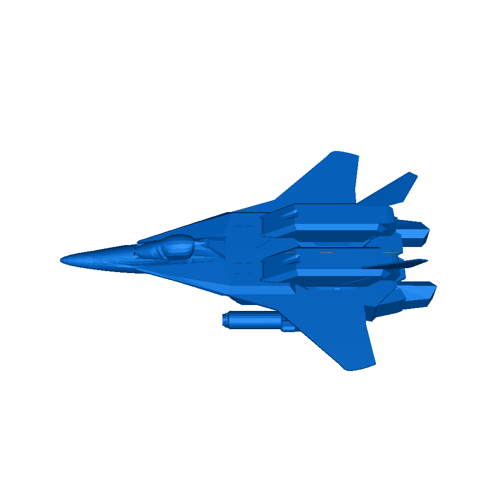 Free Drones & Aircraft STL Download - alpha fighterby edart