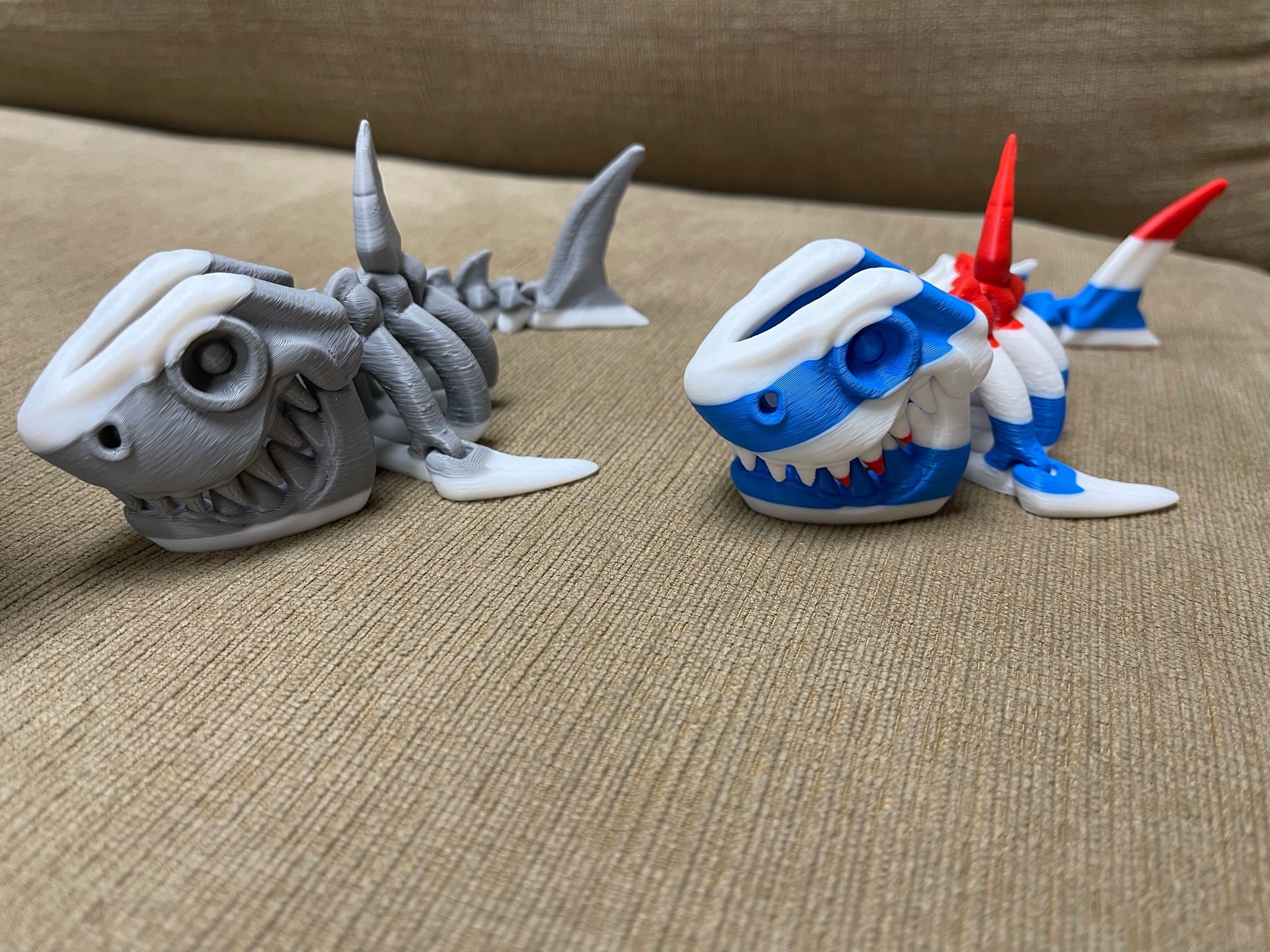 These sharks are one of the best for multicolor prints. You can find ...