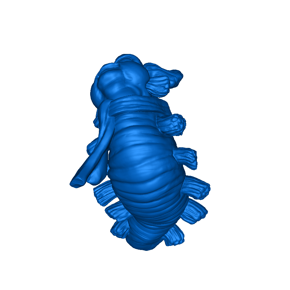 Free Props & Terrain STL Download - blue wormby Kez