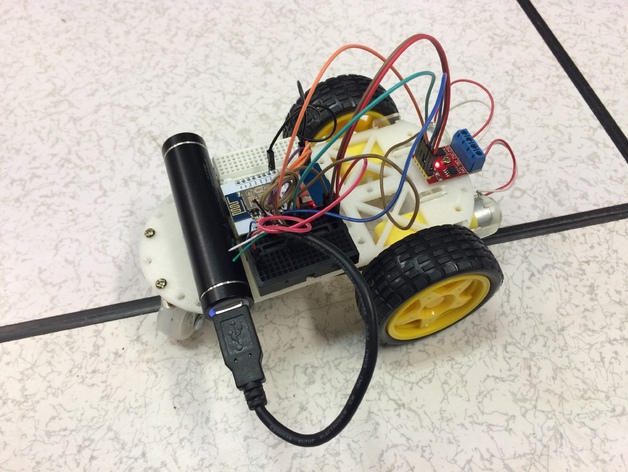 3D printed Robot Car Chassis | 3D models download | Creality Cloud