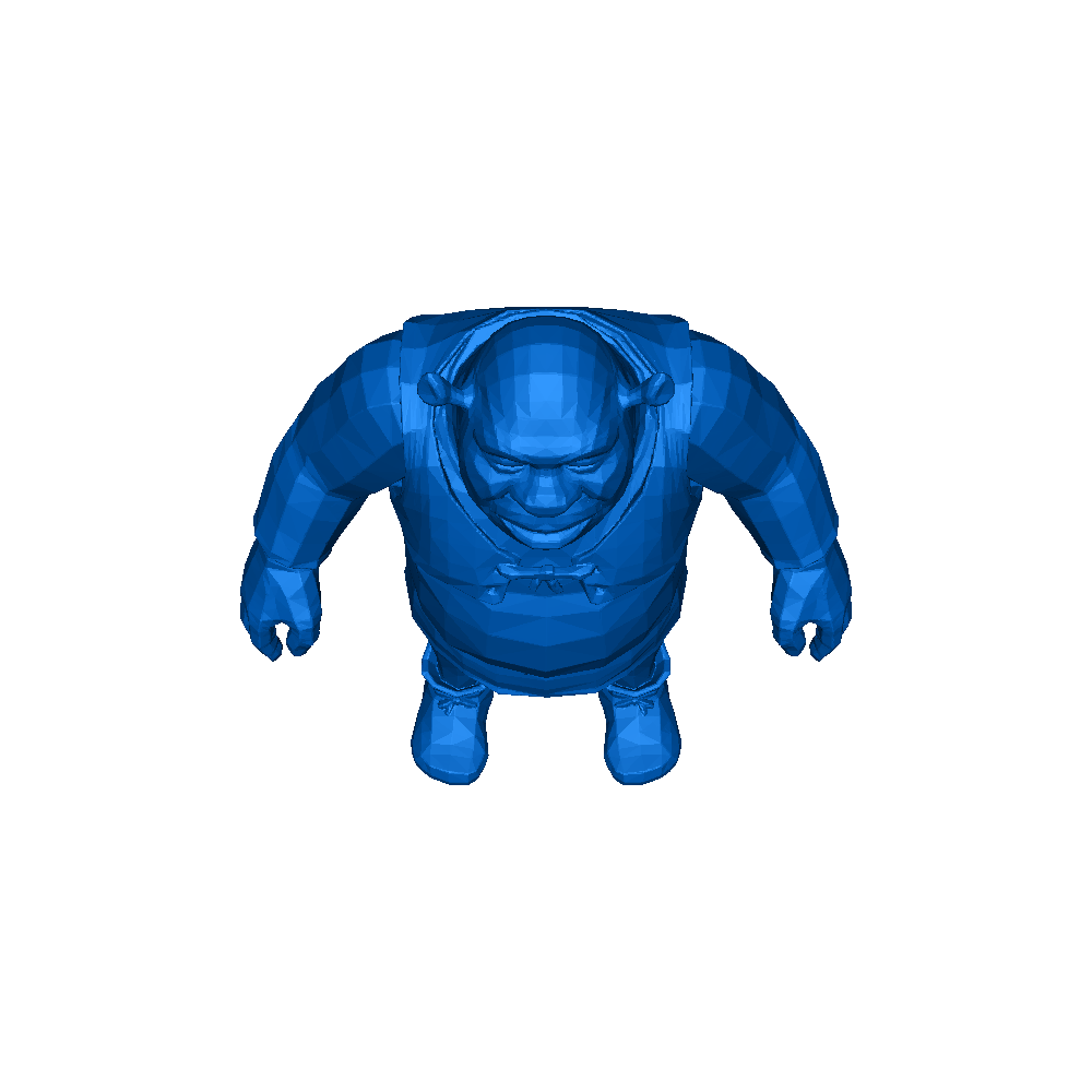Free Characters & Creatures STL Download - Shrek by ethan tatane