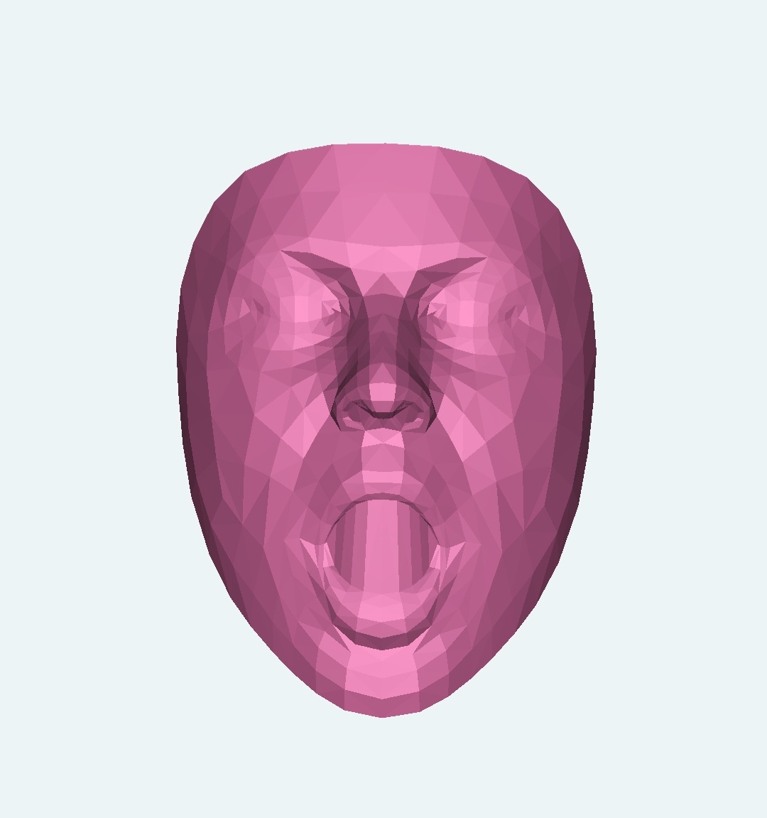 Scary mask | 3D models download | Creality Cloud
