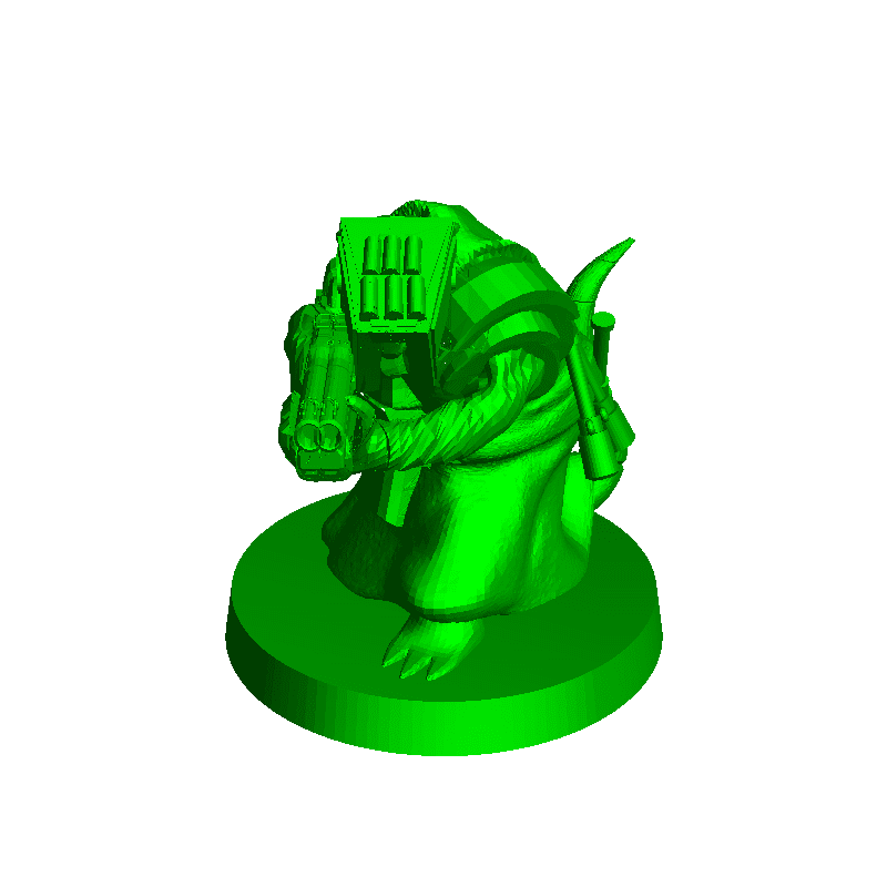 Free Other STL Download - 40k skaven shotgunnersby Krampus