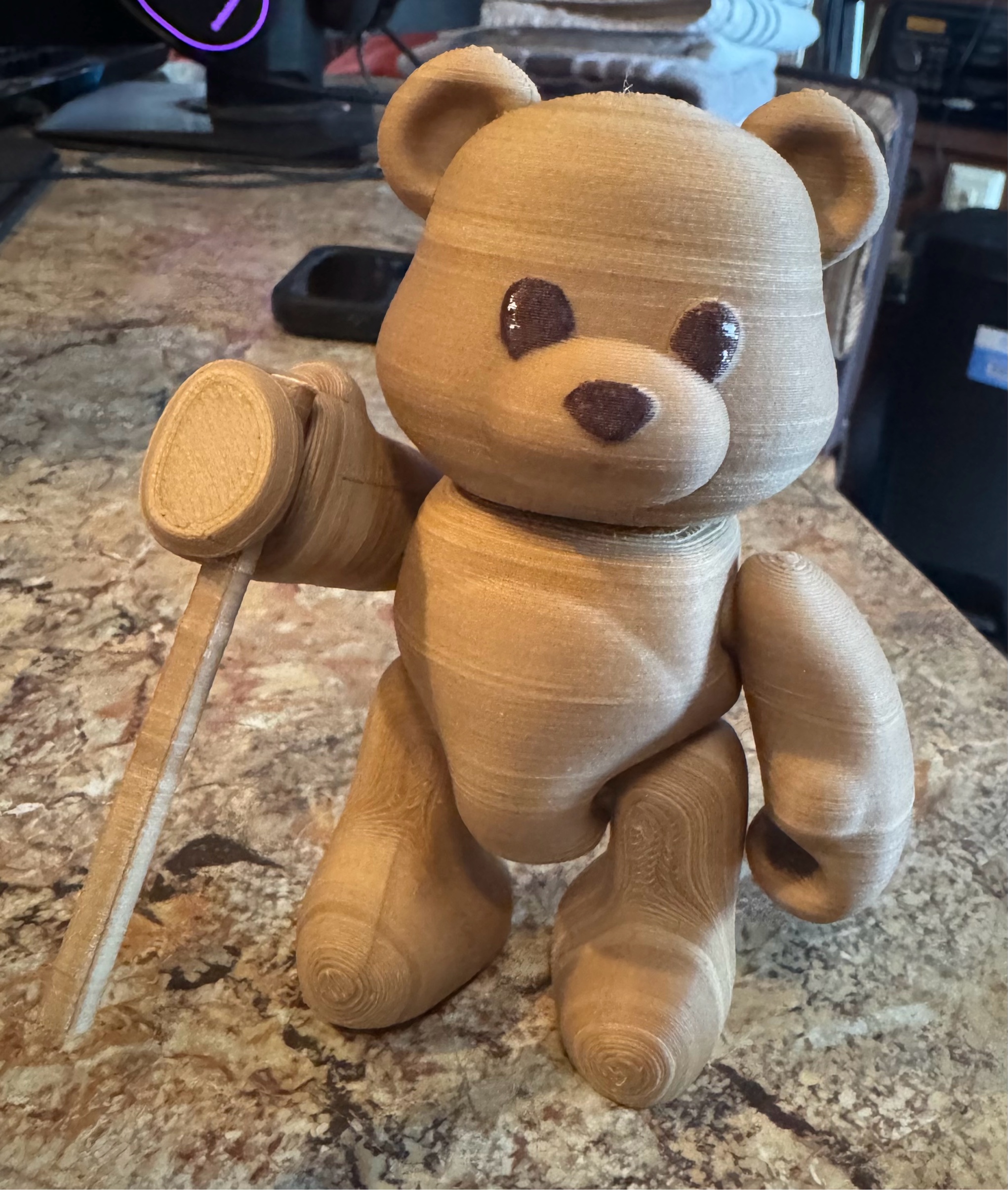 Turned out great with wood filament | Creality Cloud