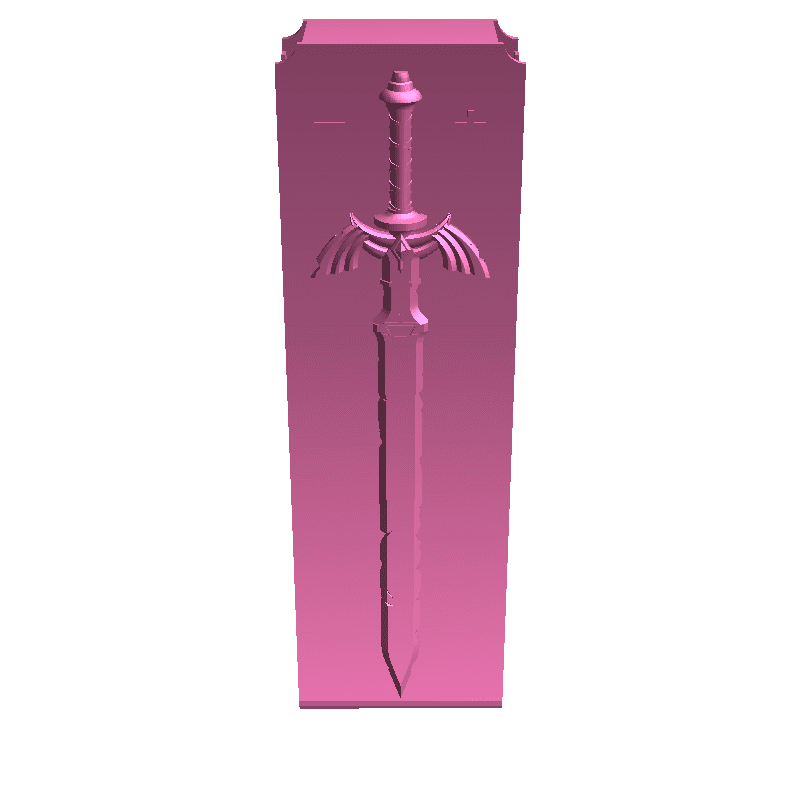 3D Printer Files | 3MF File | Master Sword JoyCon Center | Creality Cloud
