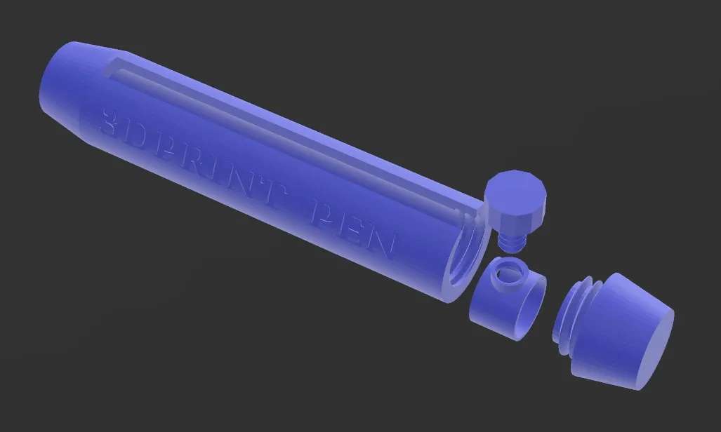 Free Stationery & Learning Tools STL Download - adaptador para lápis ...