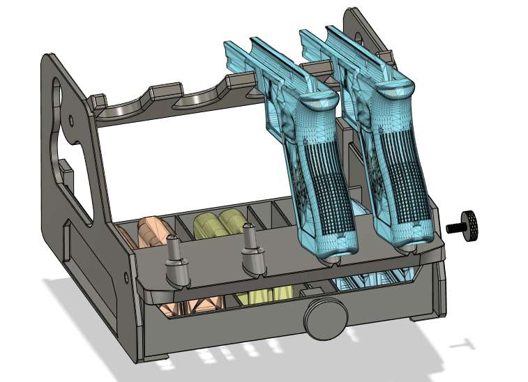 Gun Rack | 3D models download | Creality Cloud