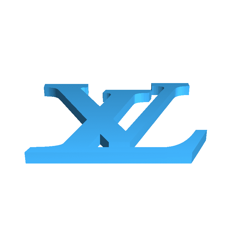 Free Digital Art STL Download - Bayley LV logoby Tyrese