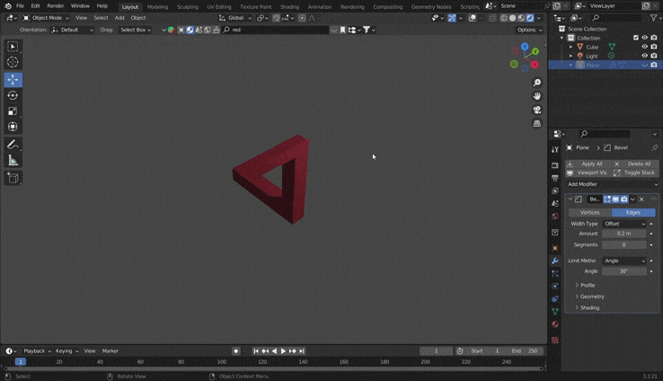 triangle illusion | 3D models download | Creality Cloud