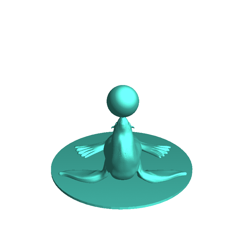 Free Characters & Creatures STL Download - sealby Caba Gabriel