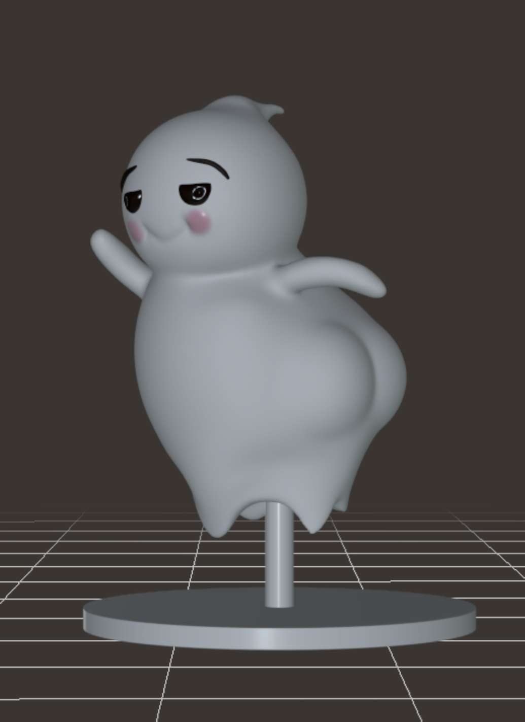 cute ghost | 3D models download | Creality Cloud