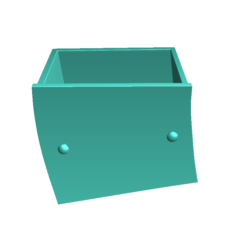 3D Printer Files | 3MF File | Cabinet with tilted head | Creality Cloud