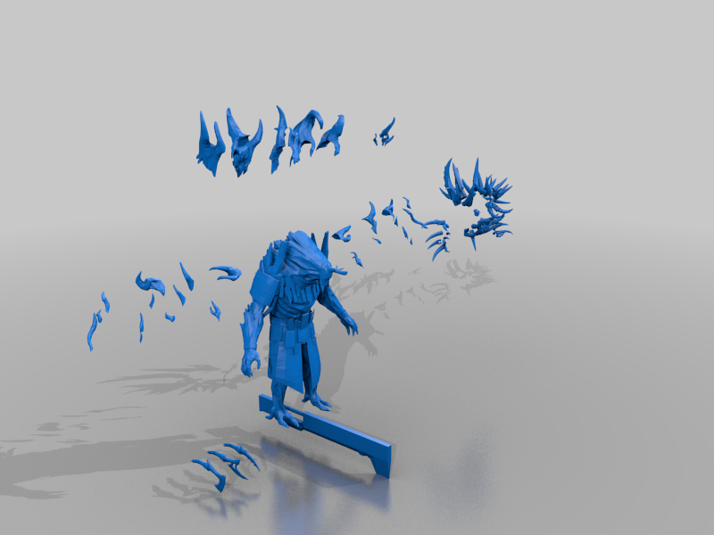 Free Characters & Creatures STL Download - root brute - dnd - plant ...