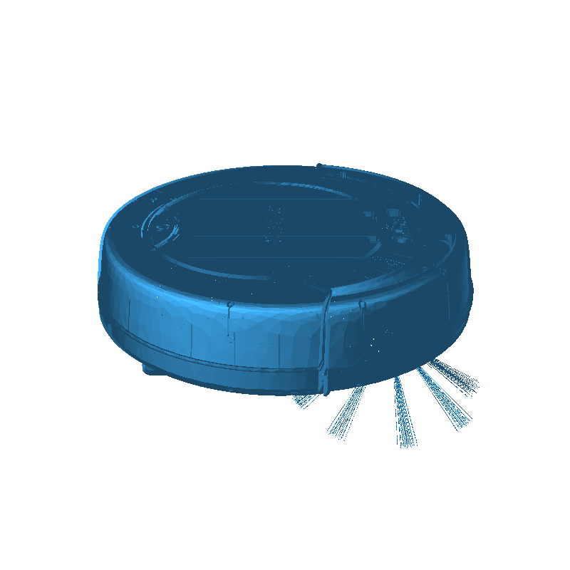 Free 3D Printer Parts STL Download - Robô limpezaby user8606694805