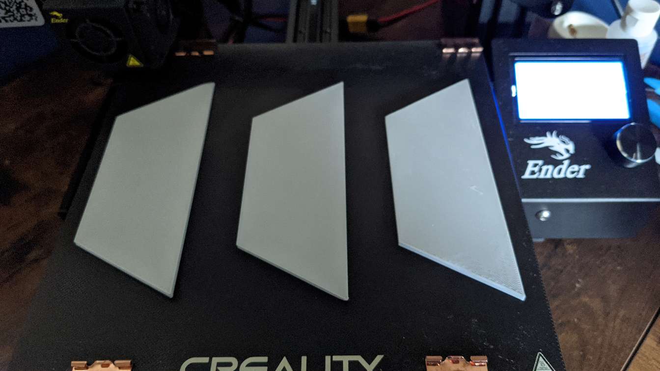 printed 1st rocket fins | Creality Cloud