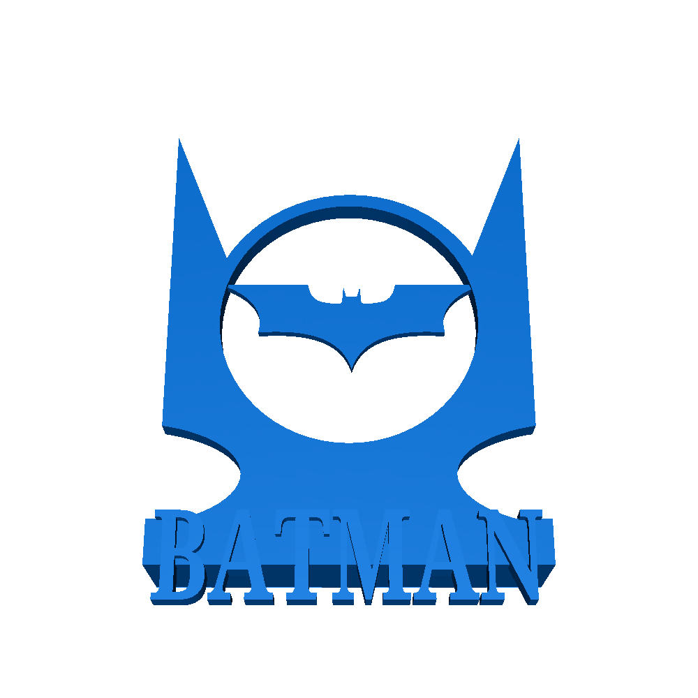 Free Toys & Games STL Download - batman from thingiverse by AlbinStby ...