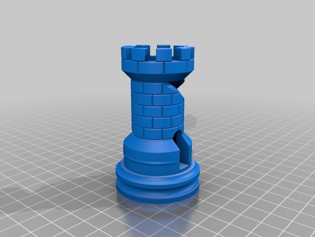 The_Dual_Rook_-_3D_printer_Benchmark_ | 3D models download | Creality Cloud