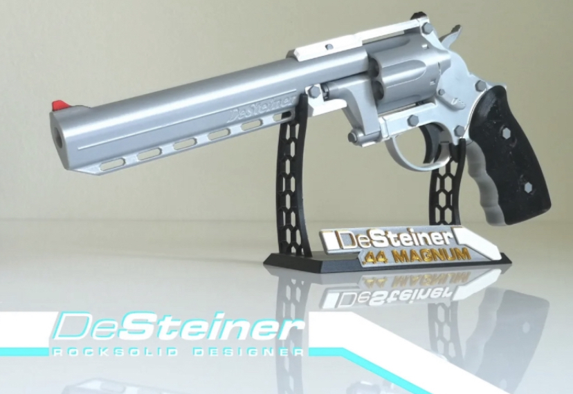 Go and check out my very cool model of a revolver. I also have many ...