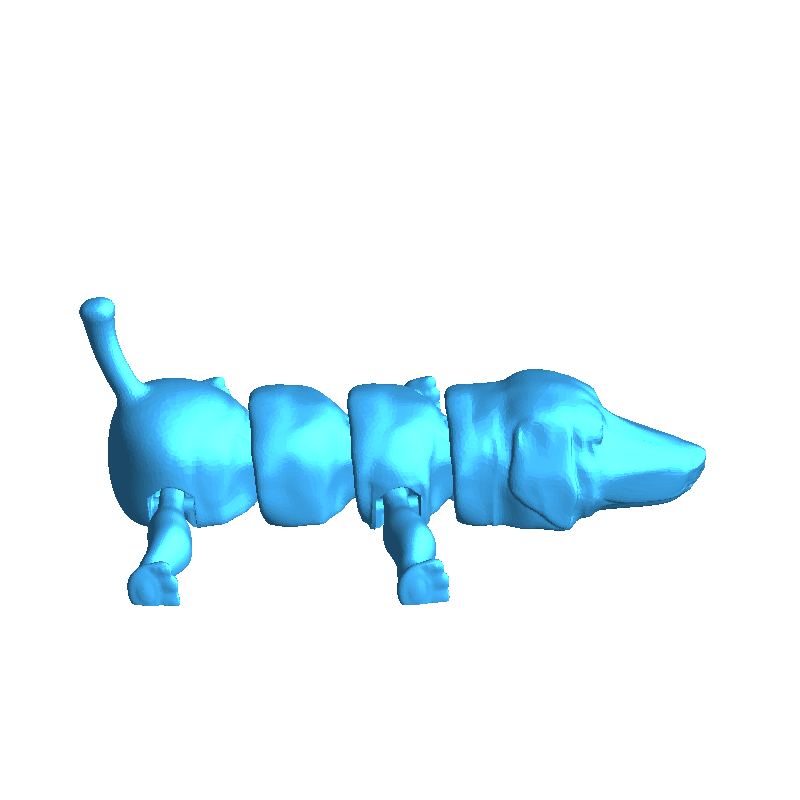 Weiner_dog | 3D models download | Creality Cloud