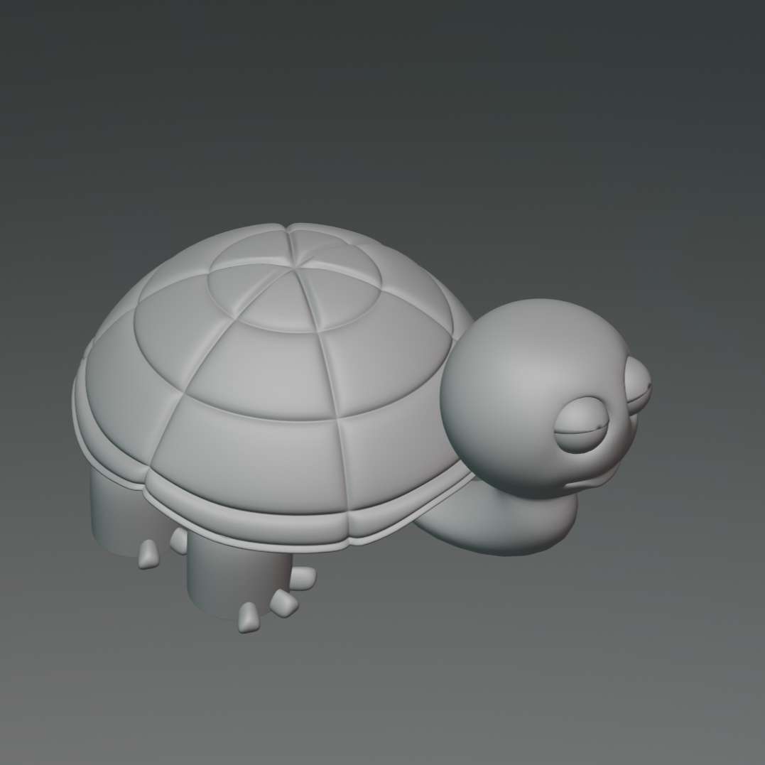 cute turtle | 3D models download | Creality Cloud