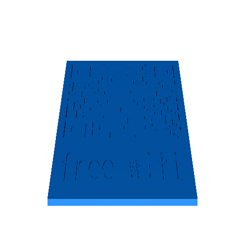 Free 3D Printer Parts STL Download - Rick roll QR code WiFiby merica