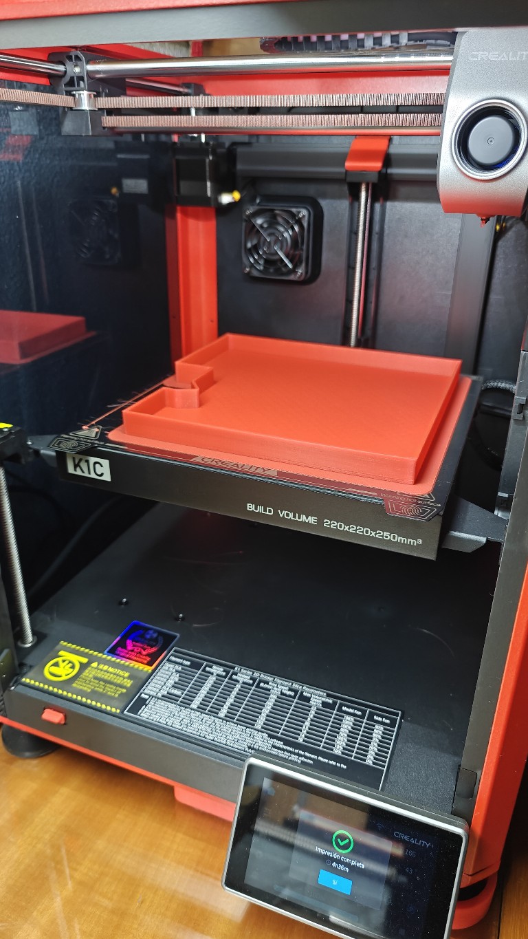 no es súper necesario pero queda bien puedes recoger de una sola vez | Creality Cloud