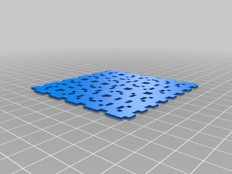Hilbert Curve Coasters | 3D models download | Creality Cloud