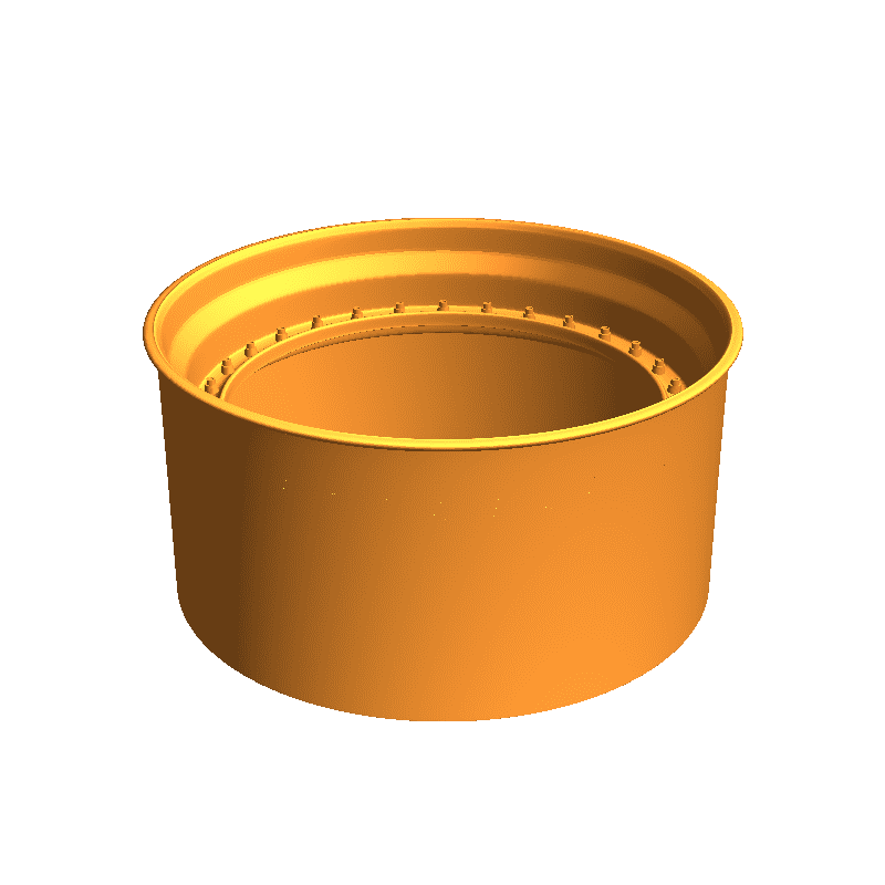 Free Home Appliance Accessories STL Download - front dish MBby newbiE3d