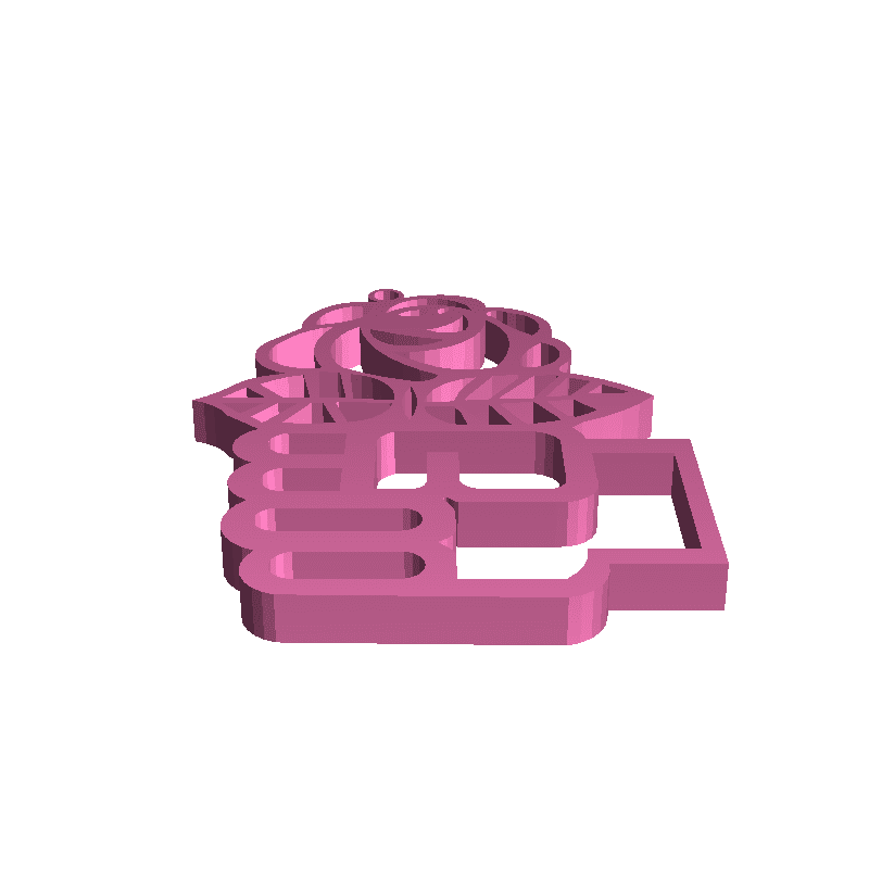 Free Digital Art STL Download - Fist and Rose DSA Logo!by broooooooks
