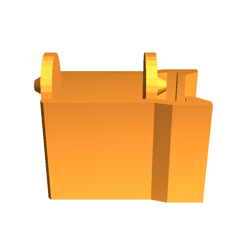 Cable chain 40 side mount | 3D models download | Creality Cloud