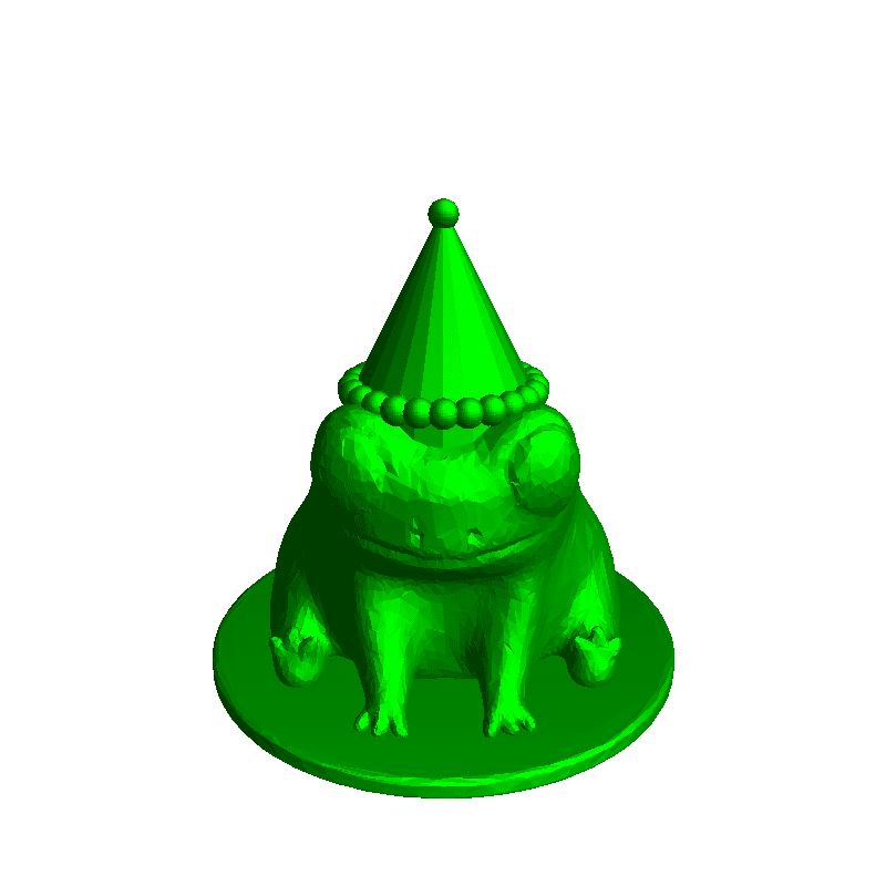 Free Sculptures & Artworks STL Download - Party Fred the frogby ...