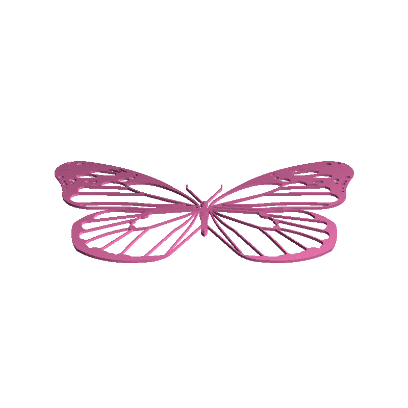 Free Digital Art STL Download - Butterflyby user9562243519