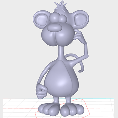 Cartoon monkey | 3D models download | Creality Cloud
