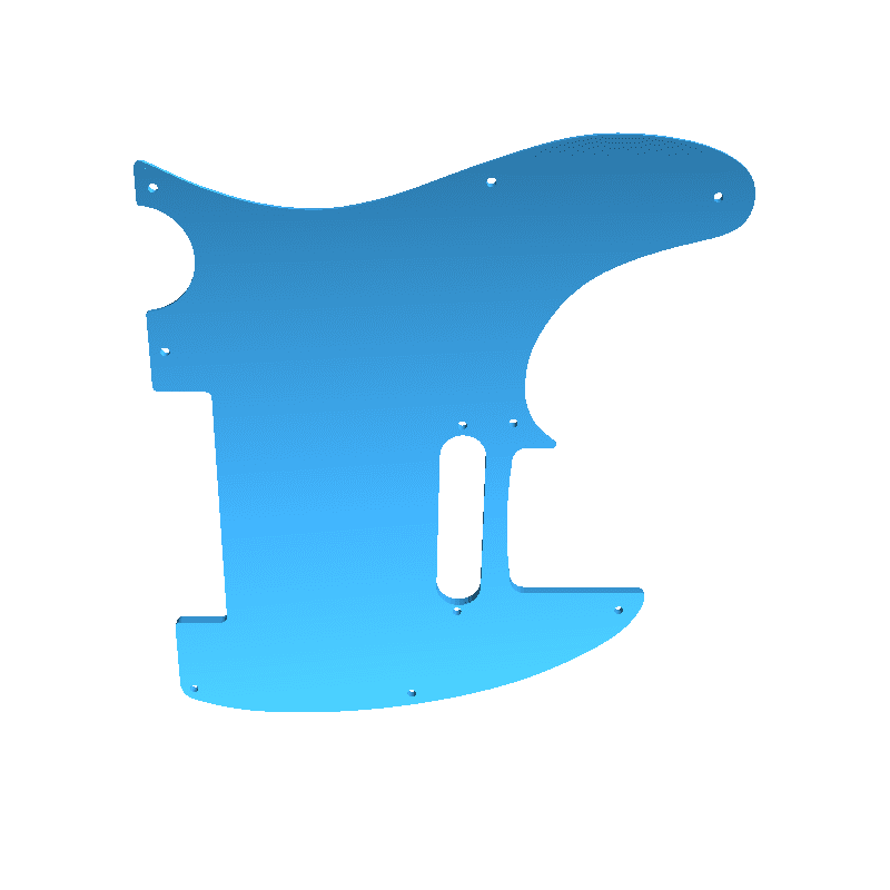 Free Other STL Download - telecaster pickguardby user5644234824