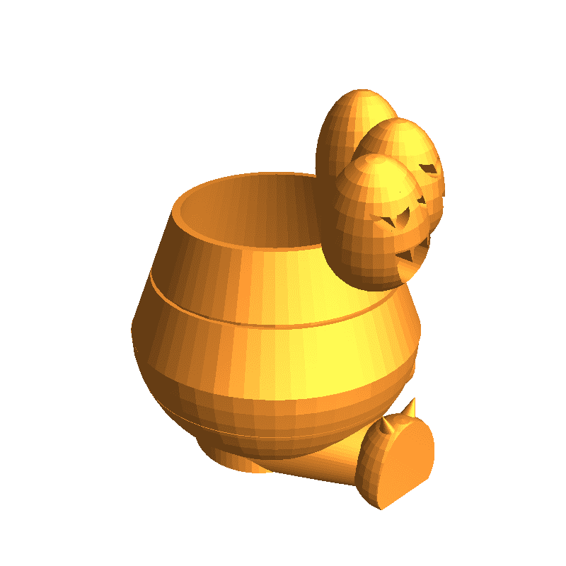 Free Home Decorations & Ornaments STL Download - Exeggutor Planterby ...