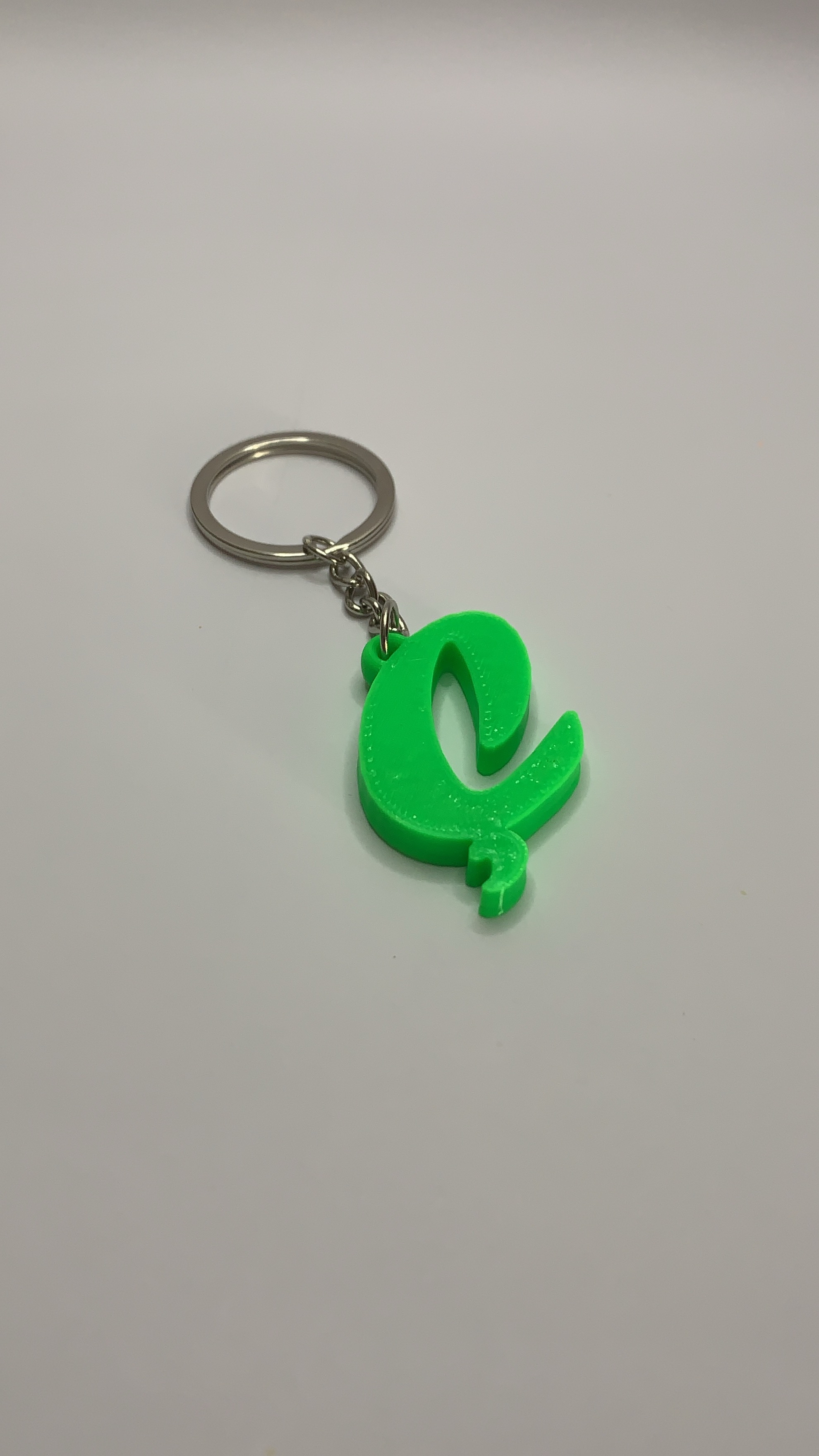 Jewelry & Accessories STL Download - Letter Ç Keychainby Mu3D