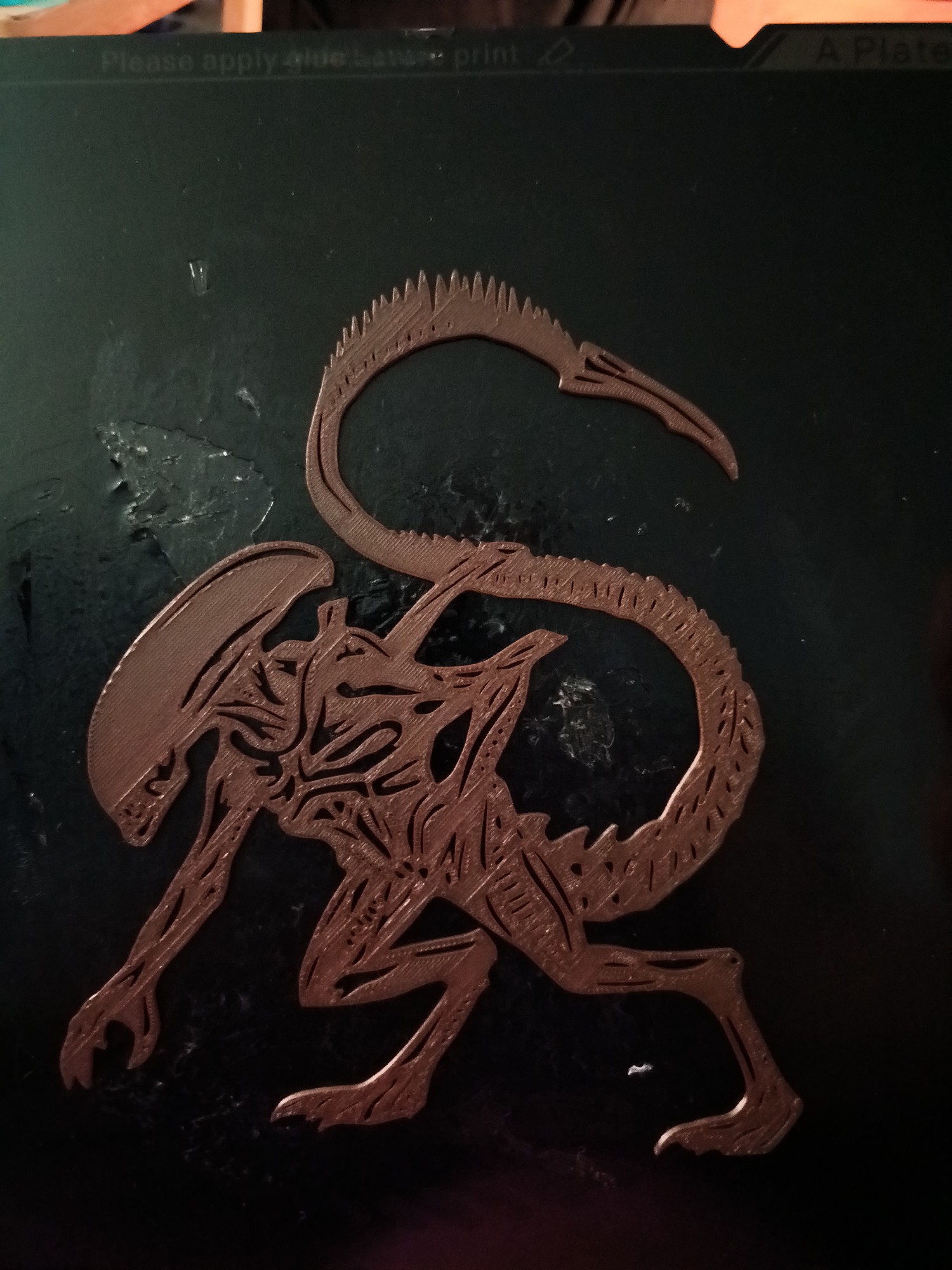 alien Wall art awesome file. | Creality Cloud