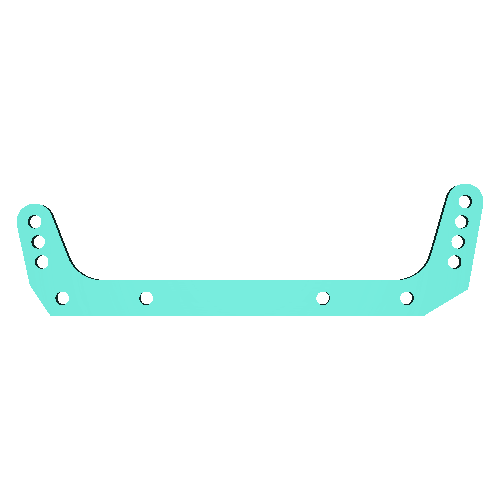 Free Other STL Download - Scx10 Capra skid plate/trans holderby 3Dreamlity