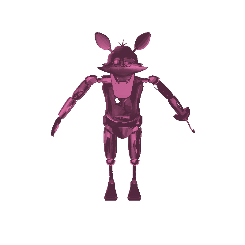 3D Printer Files | 3MF File | foxy fnaf | Creality Cloud