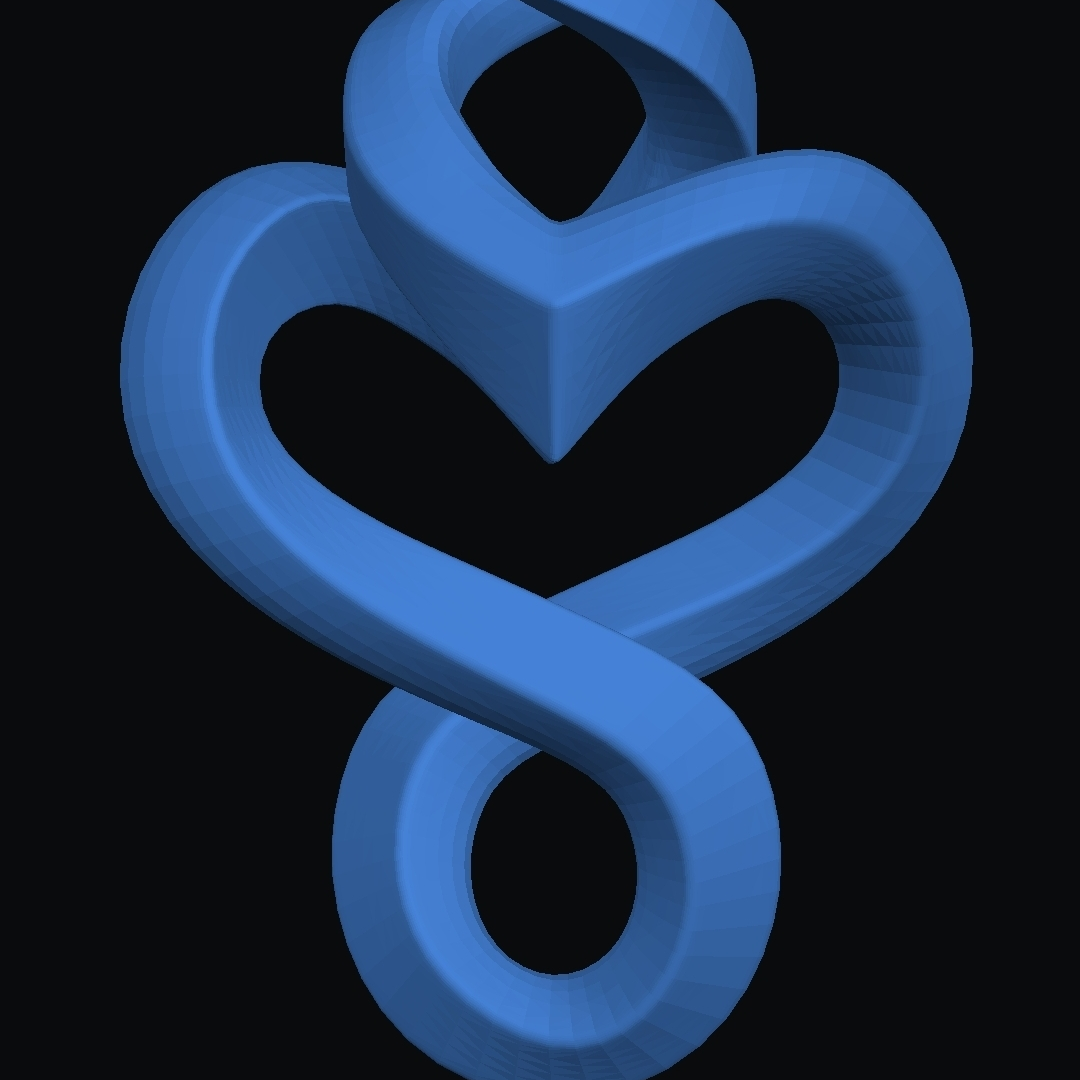 Free Sculptures & Artworks STL Download - cuore tridimensionale by ...