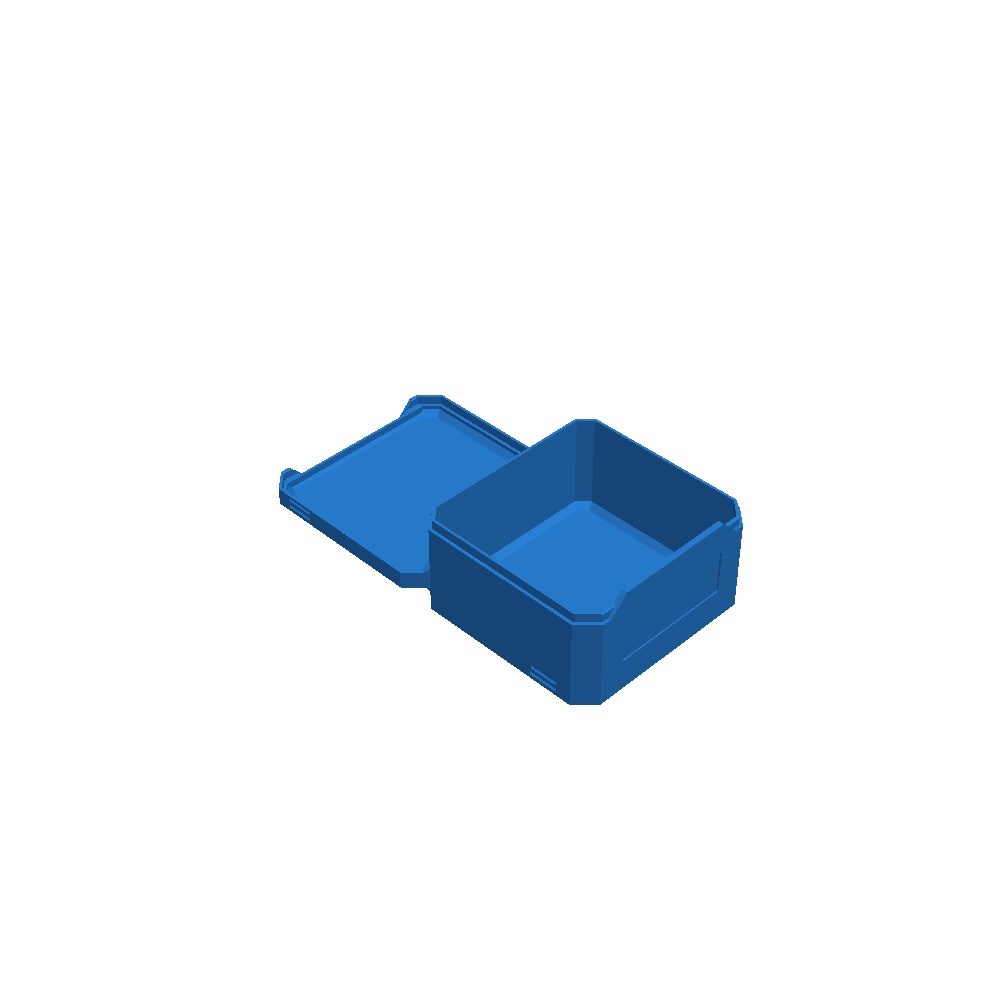 3D Printer Files | 3MF File | clamshell box | Creality Cloud