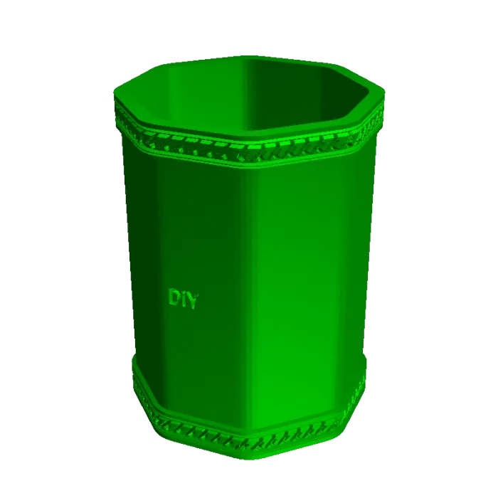 Free Stationery & Learning Tools STL Download - Diy Pen holderby Thinal ...