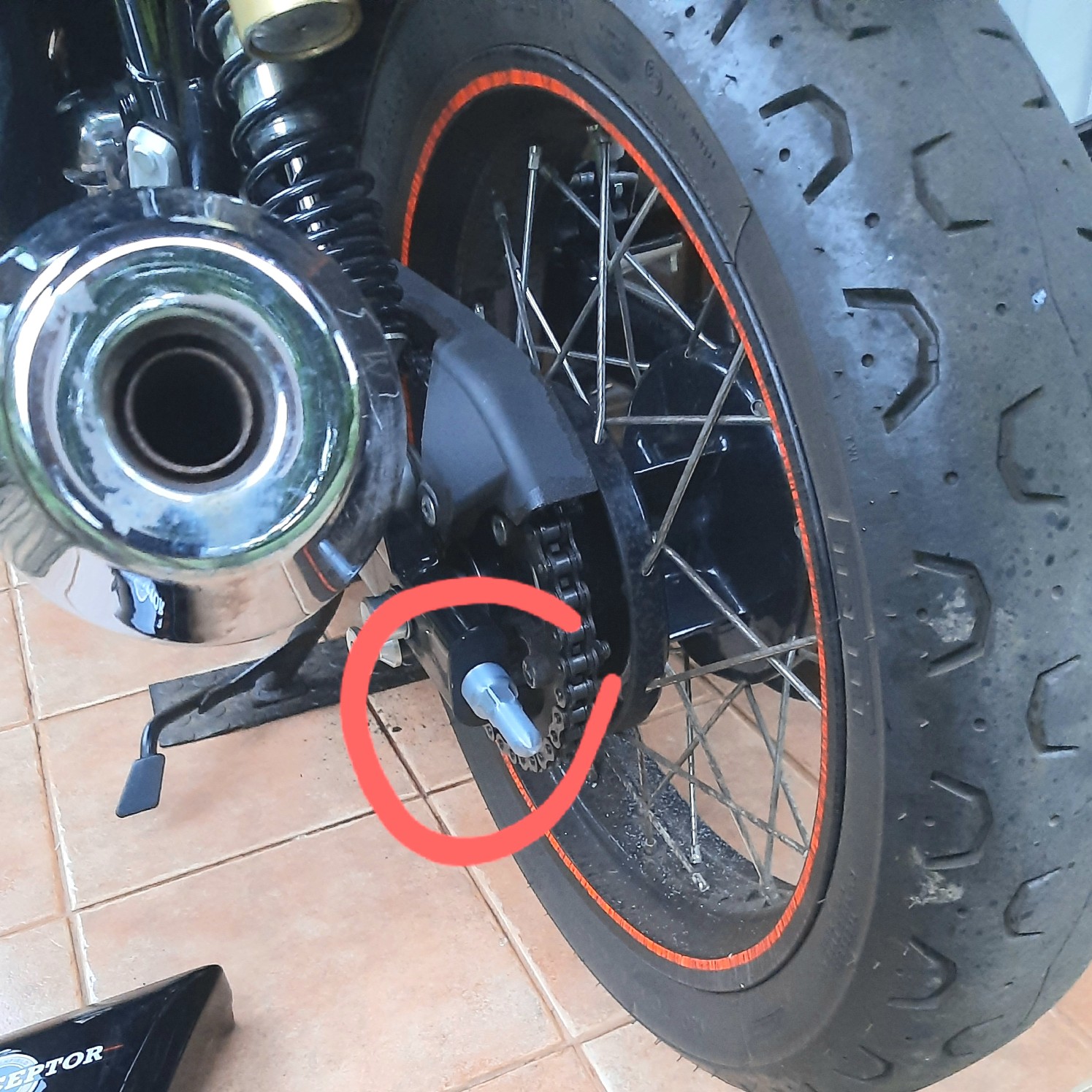 3D Printer Files | 3MF File | Royal Enfield chain adjust bolt cover ...