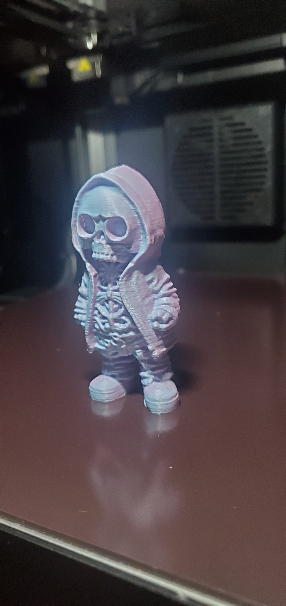 Quick and cool. I reduced the size to 80 mm and it still has excellent detail. The Tree supports ...