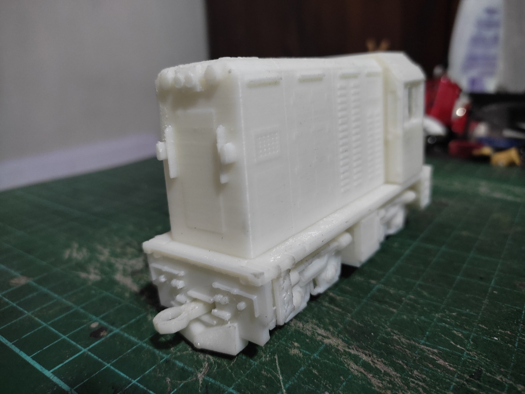 Locomotive Train Miniature CC201 Chibi (Super Deformed) | 3D models ...