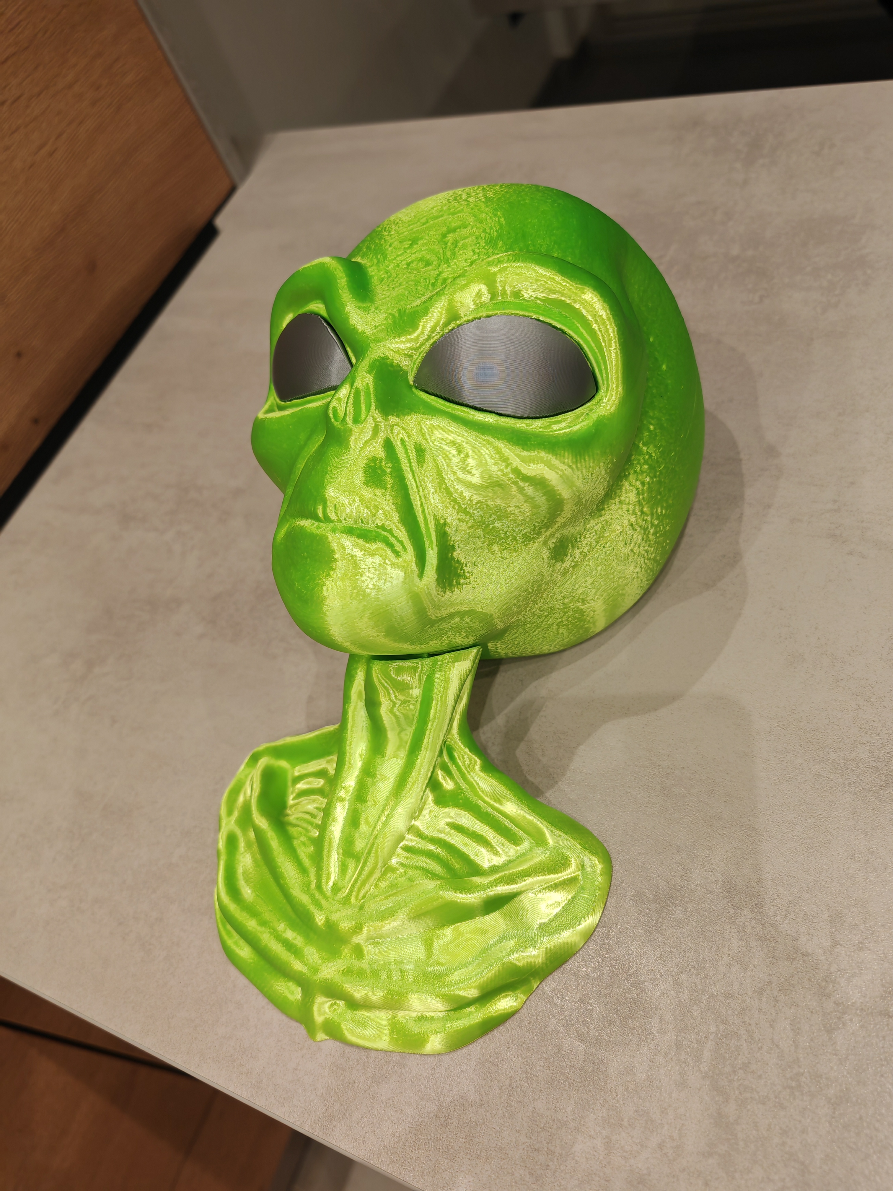 Really nice Modell, Thx! It took 23 hours to print the Head, but it is ...