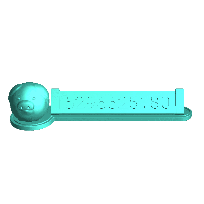 Free Home Decorations & Ornaments STL Download - phone number plateby ...