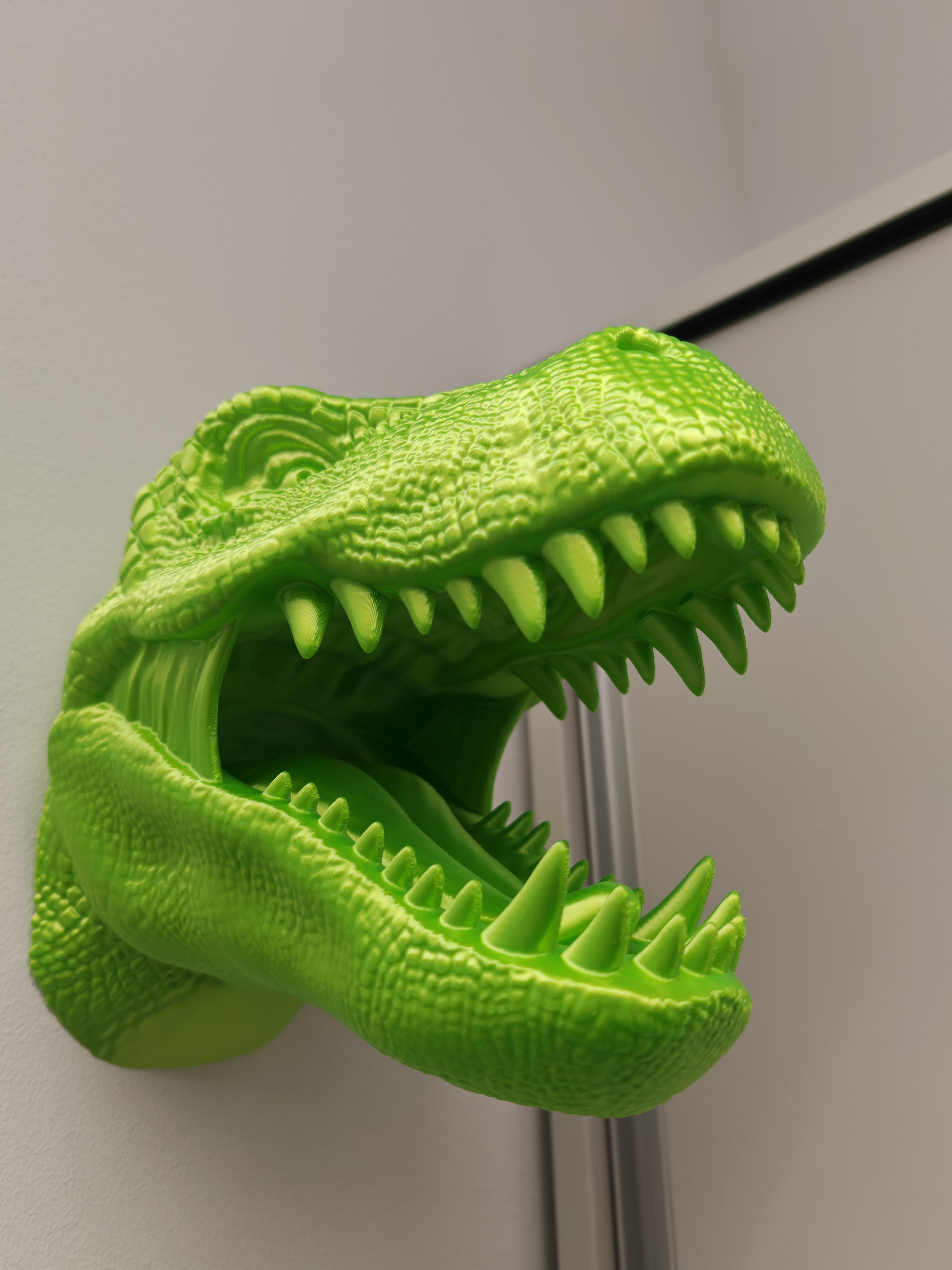 T-Rex! Nice Modell and easy to print. Standard SILK PLA Settings 10% ...