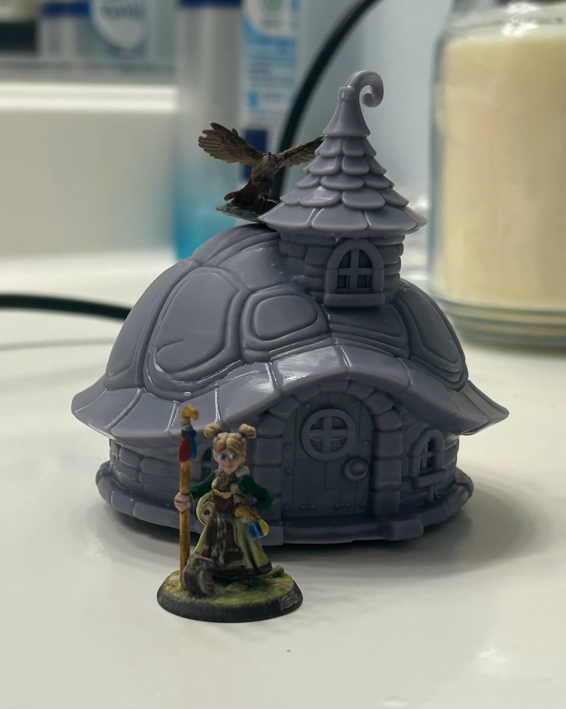 Made for a great wizard hut for this lil gnome | Creality Cloud